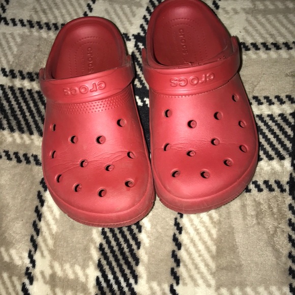 CROCS | Shoes | Red Crocs | Poshmark
